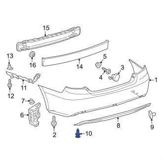 Toyota Camry OEM Exterior & Body Parts — CARiD.com