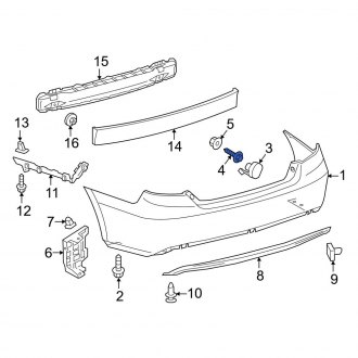 Toyota Highlander OEM Header Panels & Parts — CARiD.com