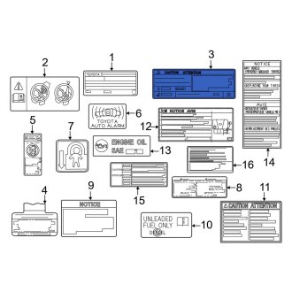 Toyota Camry OEM A/C & Heating Parts | Systems, Compressors — CARiD.com