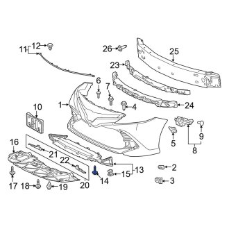 Toyota C-HR OEM Exterior & Body Parts — CARiD.com