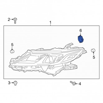 Toyota Tacoma OEM Headlights | Projector, LED, HID, Halo — CARiD.com