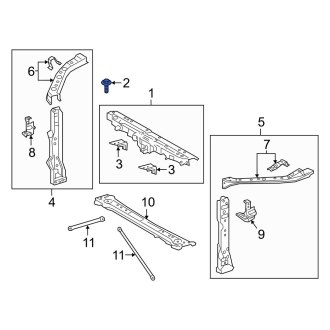 Toyota C-HR OEM Header Panels & Parts — CARiD.com