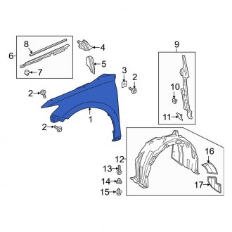 Toyota OE™ Fenders | CARiD