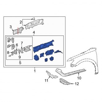 Toyota Camry Replacement Chassis Frames & Rails - CARiD.com
