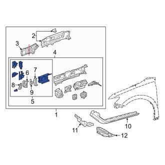 Toyota Camry Replacement Chassis Frames & Rails - CARiD.com