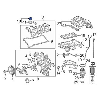 Toyota Corolla Cross Valve Covers & Components – CARiD.com