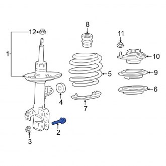 Toyota Corolla Cross Steering Knuckles, Spindles & Parts — CARiD.com