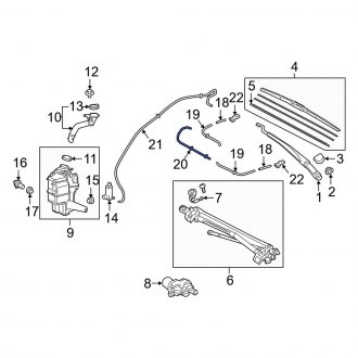Toyota Camry Washer Nozzles & Parts — CARID.com