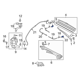 Toyota Corolla Cross Washer Nozzles & Parts — CARID.com