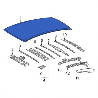 Toyota Camry Replacement Roofs & Components | CARiD