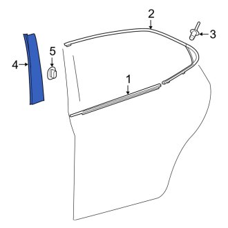 Toyota Camry Door Moldings - Side, Edge, Belt | CARiD