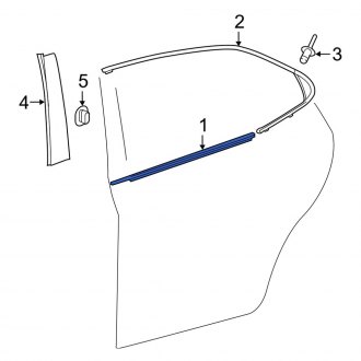 Toyota Camry Door Moldings | Side, Edge, Belt – CARiD.com