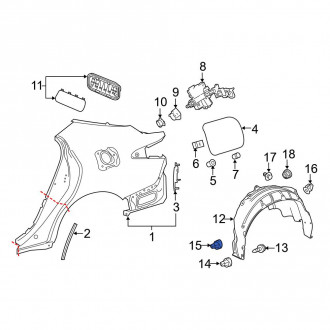 Toyota Highlander OEM Exterior & Body Parts — CARiD.com