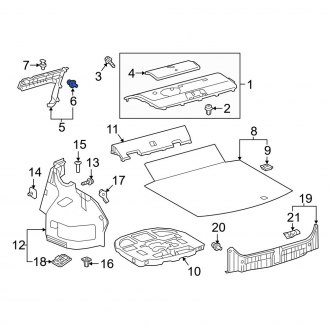 Toyota Tundra OEM Interior Components — CARiD.com