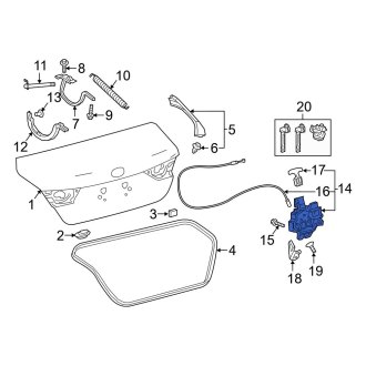 Toyota Avalon OEM Exterior & Body Parts — CARiD.com