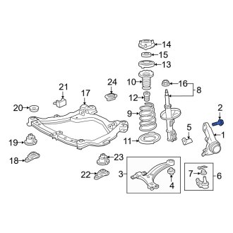 Toyota bZ4X Suspension Parts | Front & Rear — CARiD.com