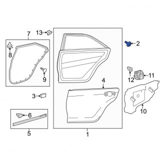 Toyota 4Runner OEM Doors & Parts | Shells, Panels, Armrests — CARiD.com