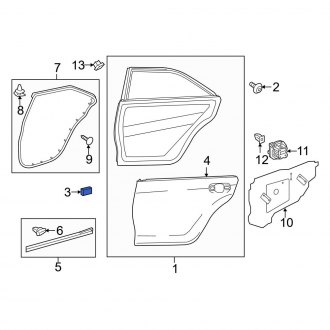 Toyota OE™ Doors - CARiD.com