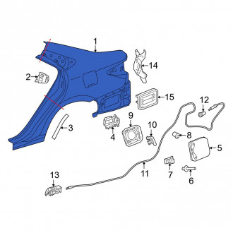Toyota Camry Replacement Quarter Panels | CARiD