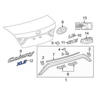 Toyota Camry Logos — CARiD.com