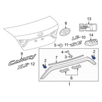 Toyota Camry Replacement Trunk Lids | CARiD