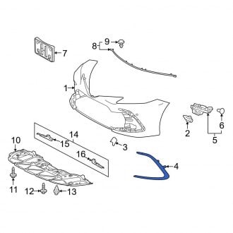 Toyota Camry OEM Grilles - Factory Billet & Mesh Grilles | CARiD