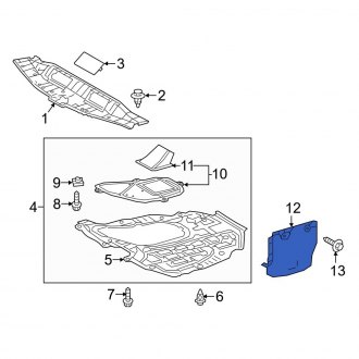 Toyota Camry Underbody Covers - Splash Shields | CARiD