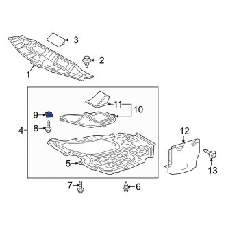 Toyota Mirai Rocker Panels, Floor Pans, Moldings — CARiD.com