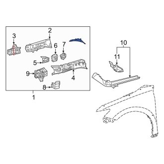 Toyota Replacement Chassis Frame & Rails | CARiD