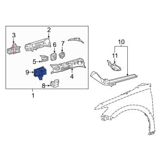 Toyota Replacement Chassis Frame & Rails | CARiD