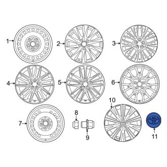 Toyota Sienna Wheel Center Caps | CARiD