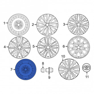 Toyota OE™ Factory Wheels - CARiD.com