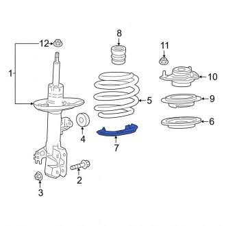 Toyota bZ4X OEM Suspension Parts | Shocks, Struts — CARiD.com