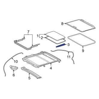 Toyota Corolla Cross Sunroofs & Components — CARiD.com