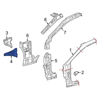 Toyota Avalon Chassis Frames & Body Parts | CARiD