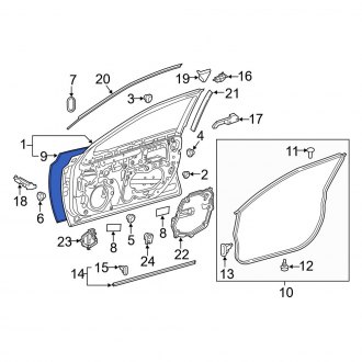 Toyota Camry Replacement Door Shells & Skins | CARiD