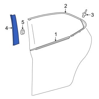 Toyota Camry Door Moldings - Side, Edge, Belt | CARiD