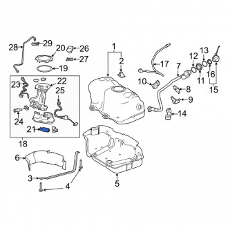 Toyota Corolla Cross Replacement Fuel Pumps & Components – CARiD.com