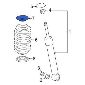 Toyota Corolla Cross Replacement Coil Springs & Components – CARiD.com