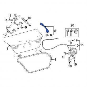 Toyota OE™ Trunks - CARiD.com