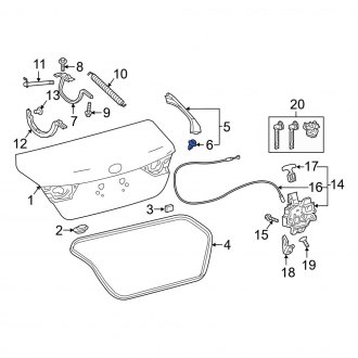 Toyota Camry Replacement Trunk Lids | CARiD