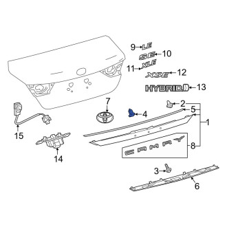 Toyota Prius OEM Doors & Parts | Shells, Panels, Armrests — CARiD.com