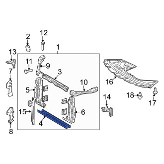 Toyota Sienna Radiator Supports — CARiD.com