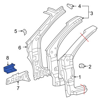 Toyota Sienna Replacement Chassis Frames & Rails - CARiD.com