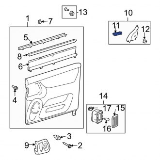 Toyota Sienna Door Seals & Weatherstripping – CARiD.com
