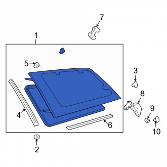 Toyota Sienna Window Glass - Door Glass | CARiD