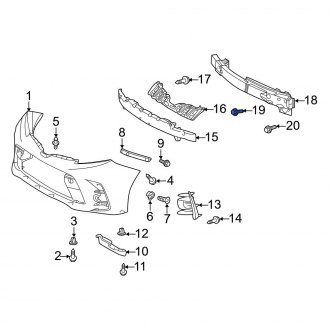 Toyota Sienna OEM Bumpers | Genuine Front & Rear Bumpers — CARiD.com