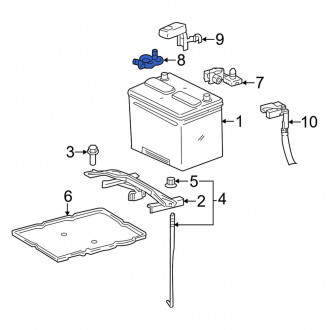 Toyota Tundra Battery Cables, Terminals, Lugs — CARiD.com