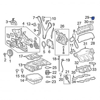 Toyota FJ Cruiser Engine Valve Covers & Parts | Gaskets, Bolts — CARiD.com