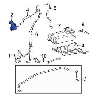 Toyota Sienna EGR Valves & Parts - Sensors, Gaskets | CARiD
